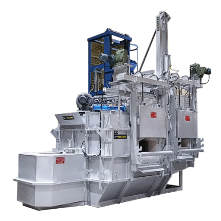 Aluminum Tilting Mini Stack Melting Furnace | GM-E Series Gas Furnace